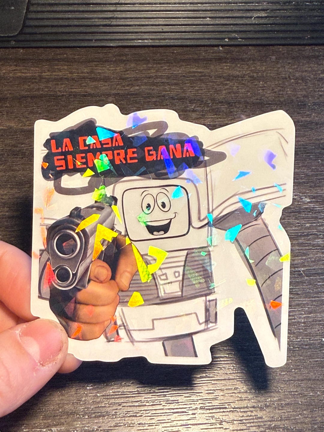 Fallout New Vegas Holographic Sticker - Yes Man - Fandom Gifts - Etsy