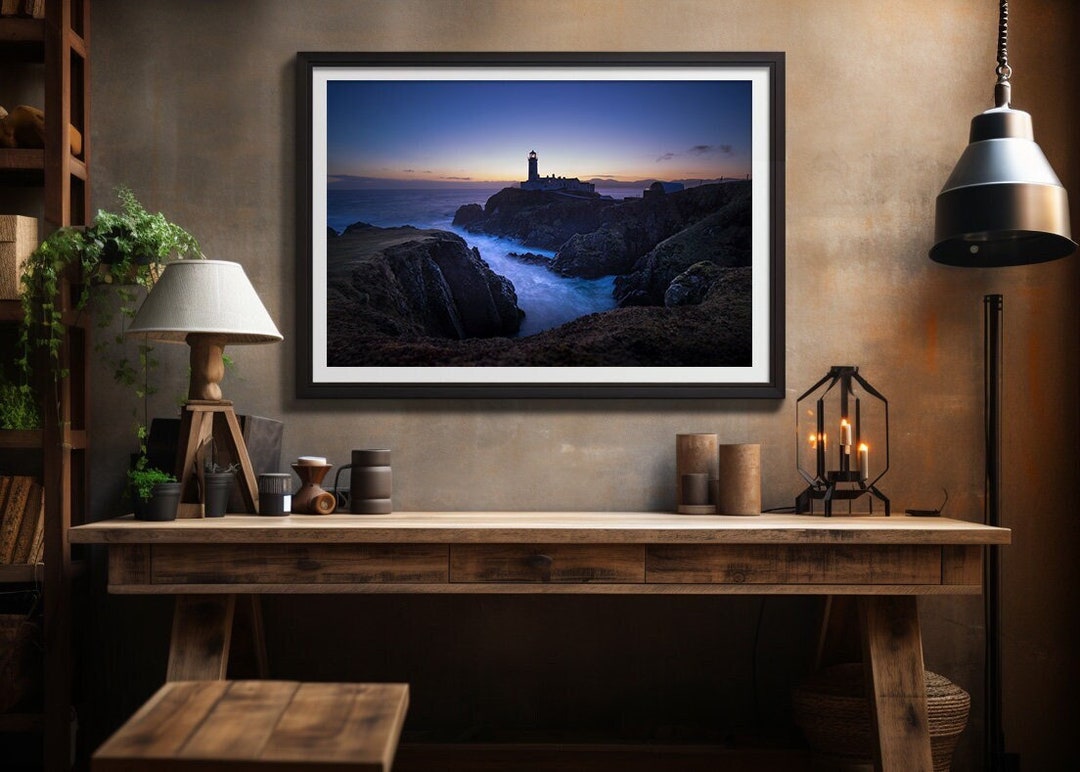 Winter Sunrise at Fanad Head Lighthouse, Donegal, Ireland. Irish Wall ...