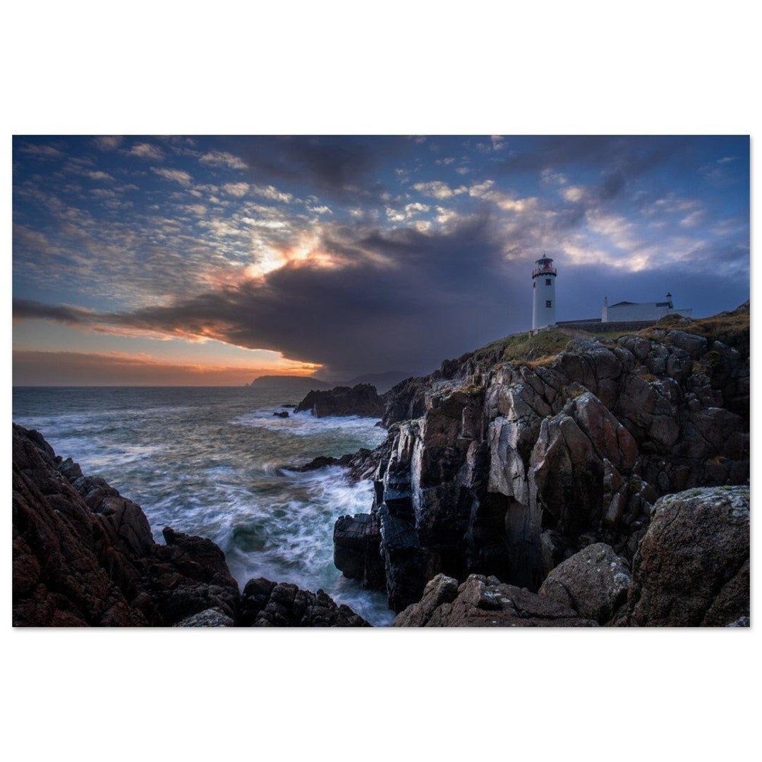 Limited Edition Print: Fanad Head Lighthouse in Donegal, Ireland. A ...