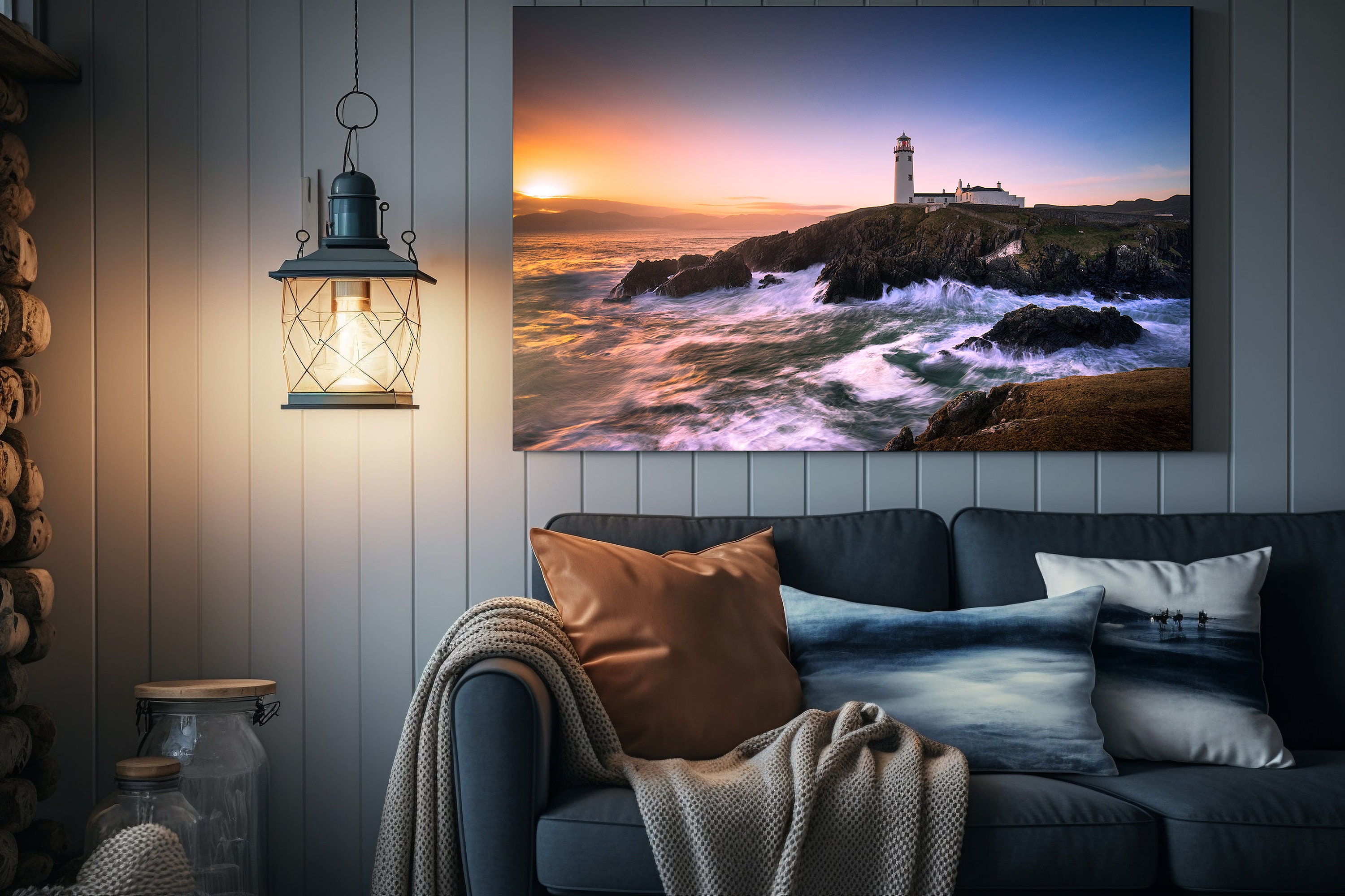 Downloadable Print of Sunrise at Fanad Head, a Stunning Lighthouse in ...