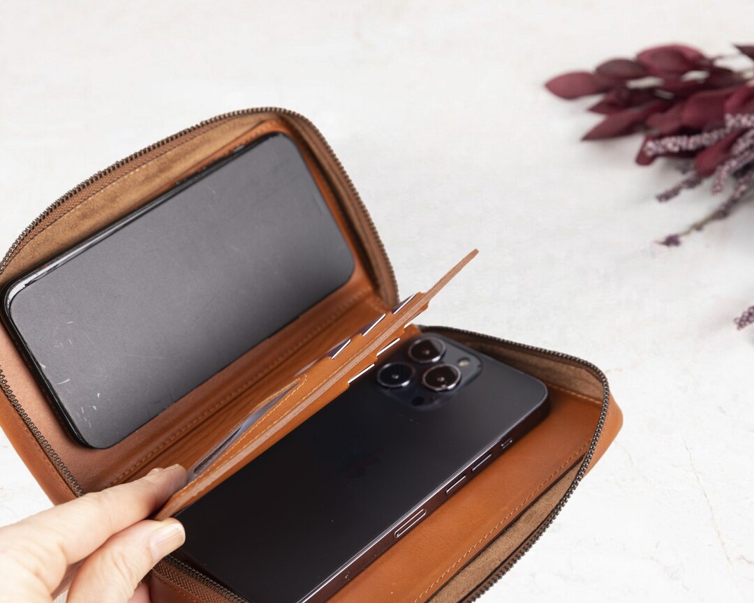 Two Phone Case Dual iPhone Wallet Case for iPhone 16, 15, 14, 13, 12 ...