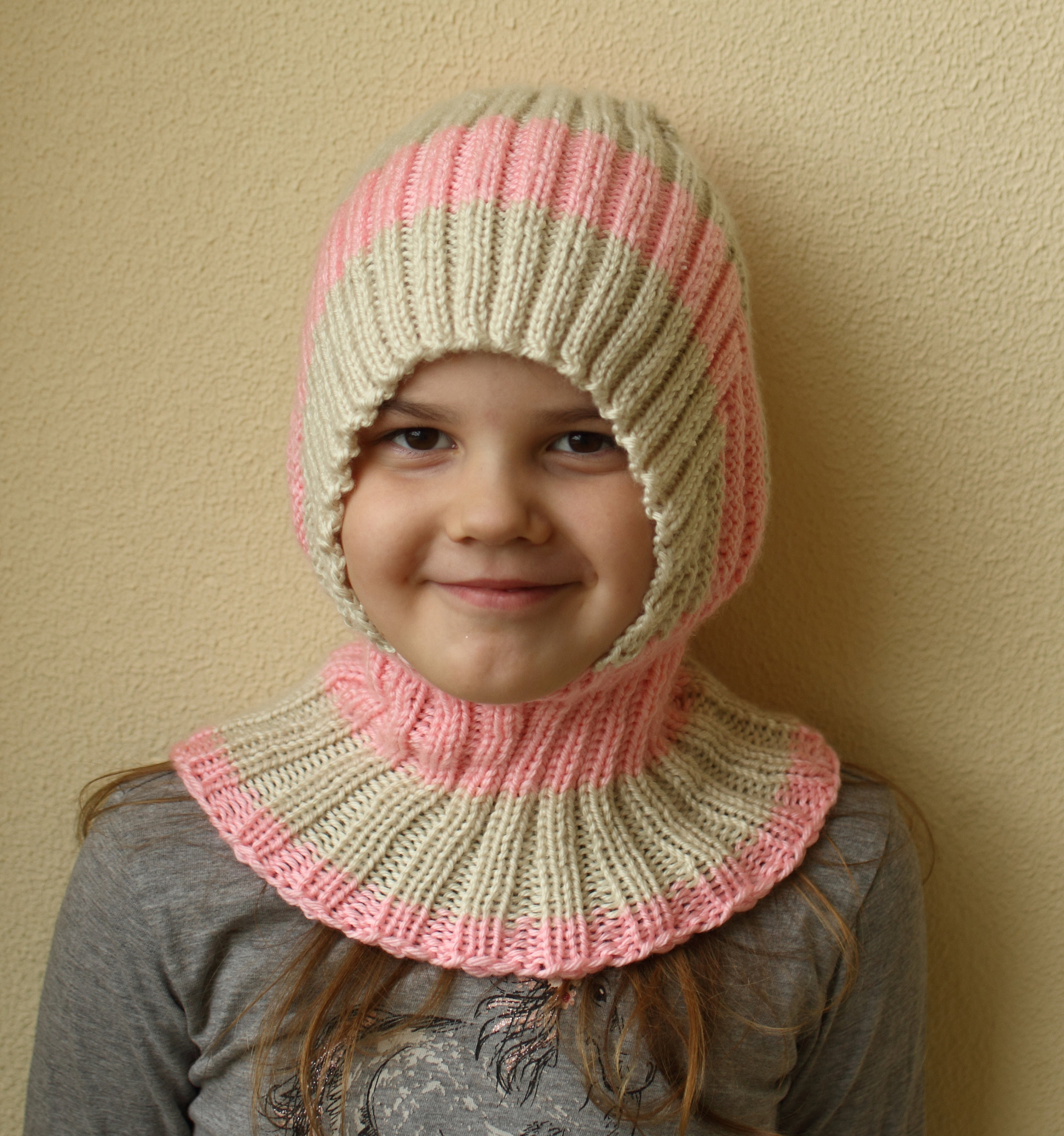 DOWNLOADABLE PDF PATTERN Balaclava Pattern, Balaclava Hat, Knit ...