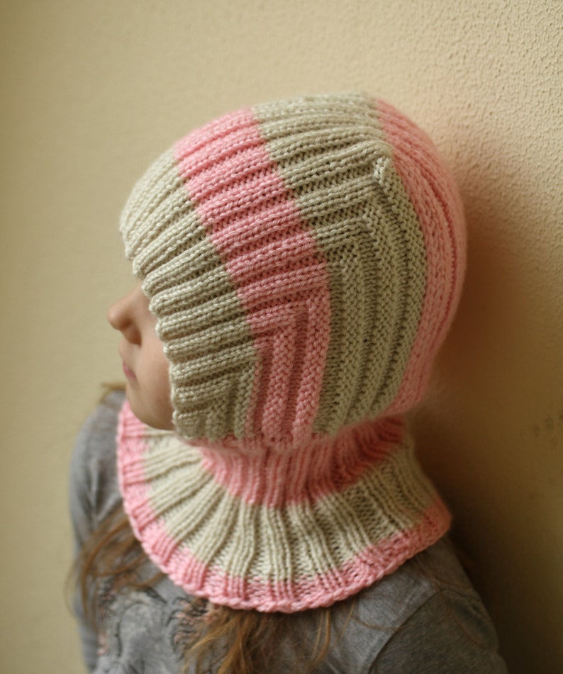 DOWNLOADABLE PDF PATTERN Balaclava Pattern, Balaclava Hat, Knit ...