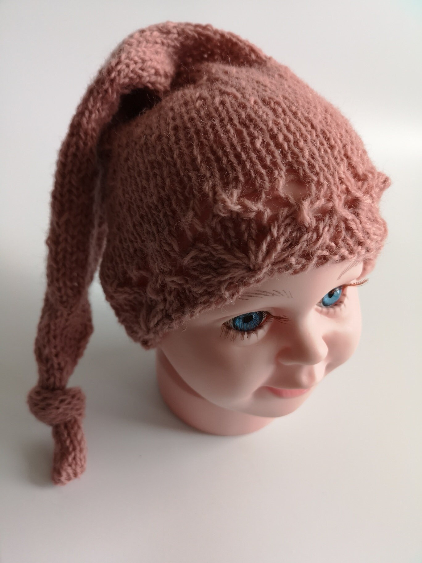 Pdf Knitting Pattern Knit Sleep Cap Pattern Knitted Sleep - Etsy