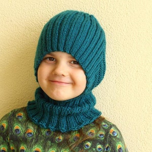 DOWNLOADABLE PDF PATTERN Balaclava Pattern, Balaclava Hat, Knit ...