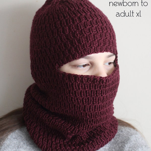 Knit Balaclava - Etsy