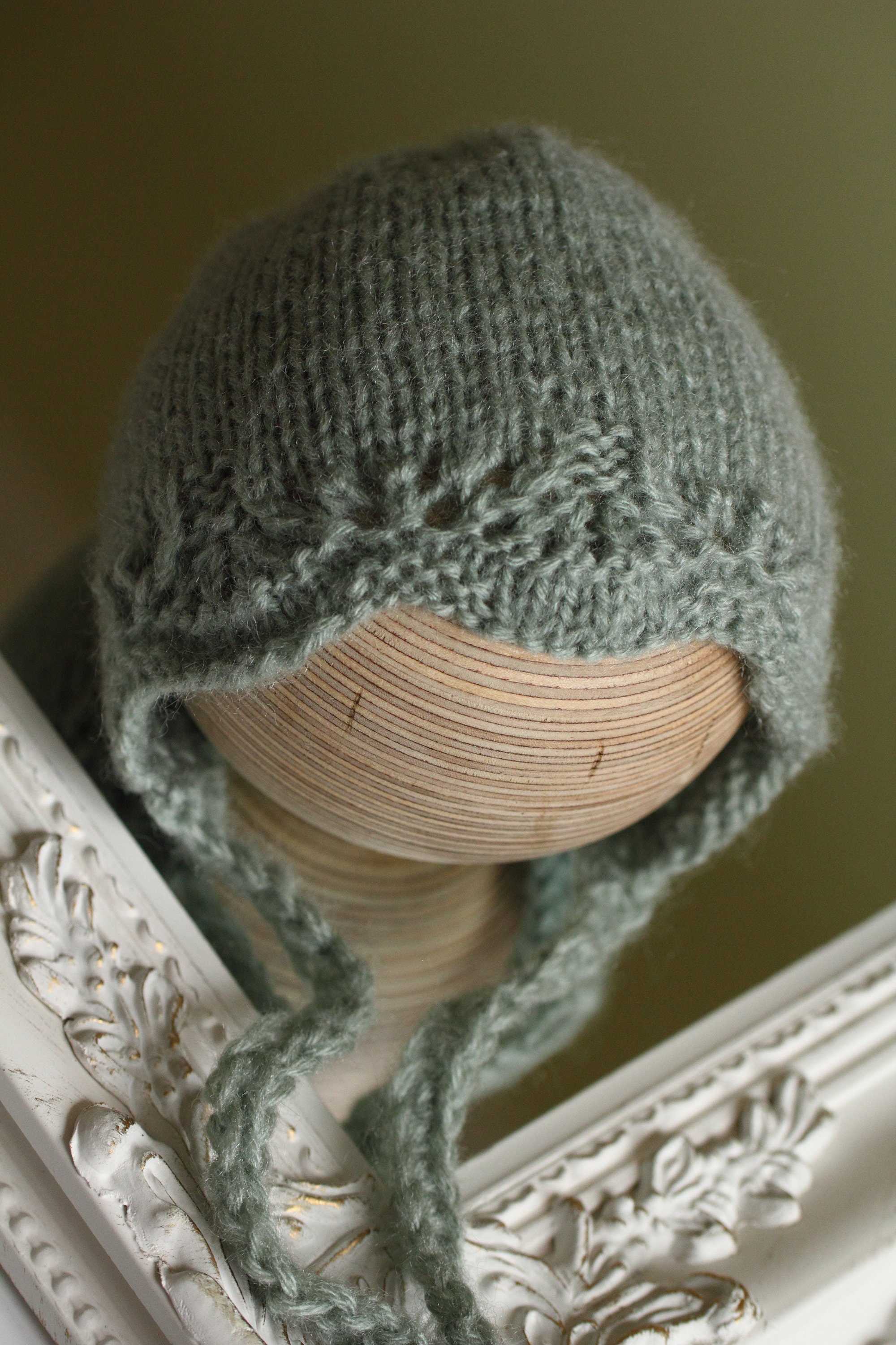 PDF KNITTING PATTERN baby bonnet pattern knit bonnet | Etsy