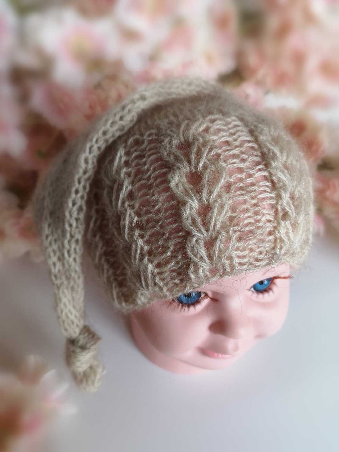 Pdf Knitting Pattern Knit Sleep Cap Pattern Knitted Sleep - Etsy