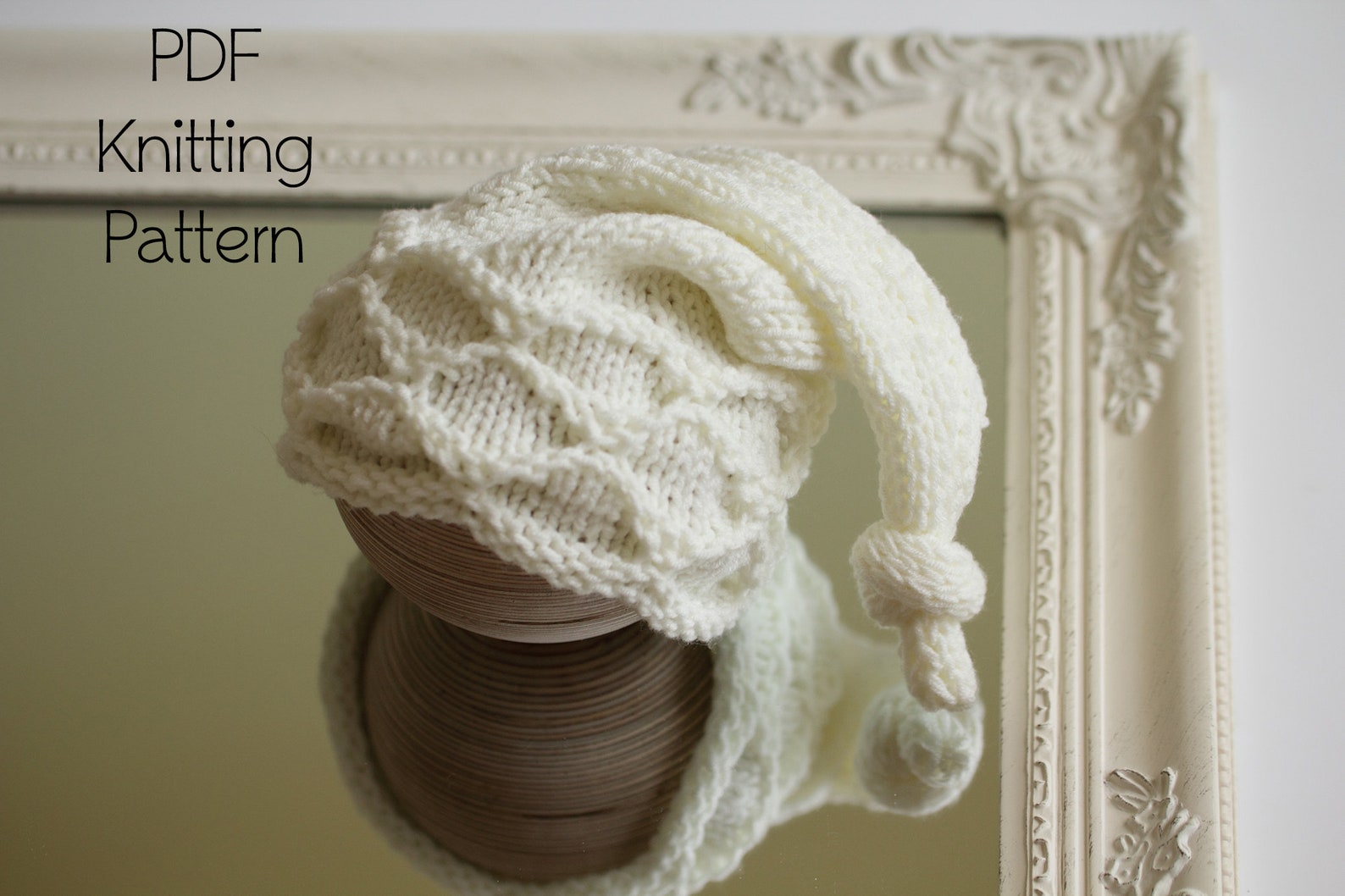 Pdf Knitting Pattern Knit Sleep Cap Pattern Knitted Sleep - Etsy