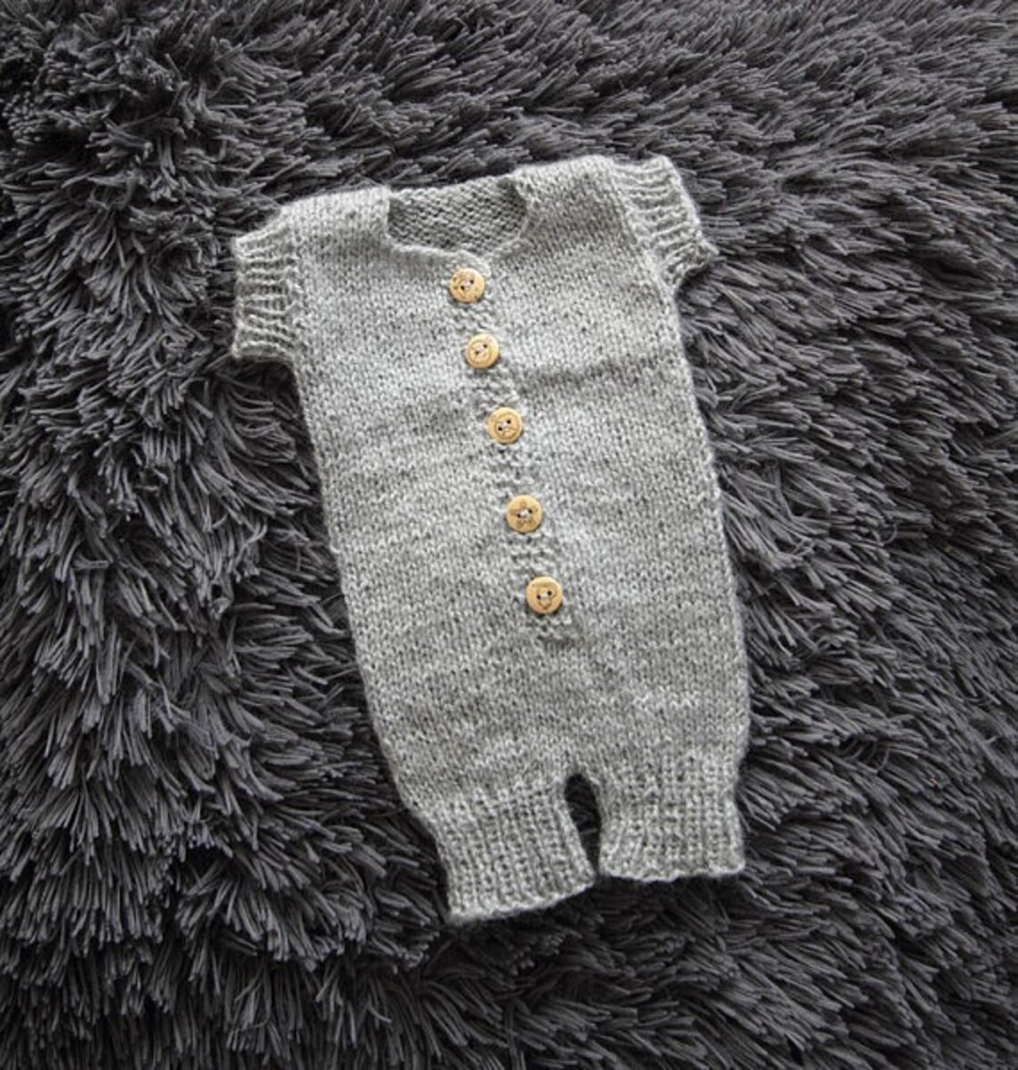 DOWNLOADABLE PDF PATTERN Knitting Pattern Romper Pattern | Etsy