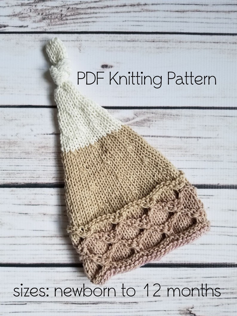 Pdf Knitting Pattern Knit Sleep Cap Pattern Knitted Sleep - Etsy UK