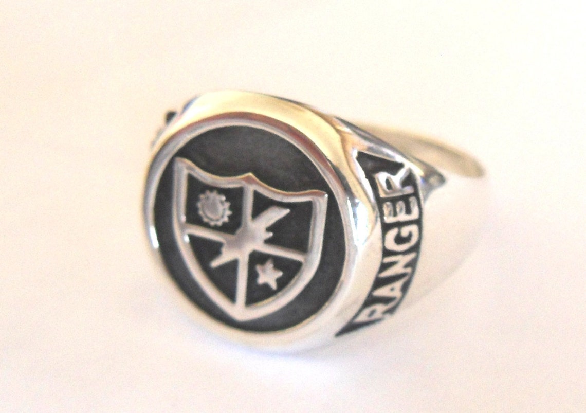 Sterling Silver 925 US Army 75th Ranger Regiment Handmade Ring - Etsy