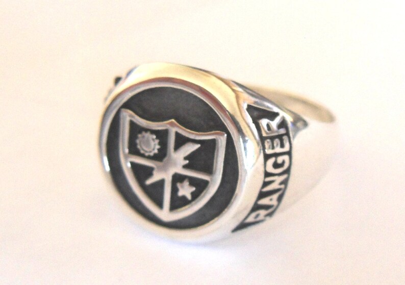 Sterling Silver 925 US Army 75th Ranger Regiment Handmade Ring - Etsy