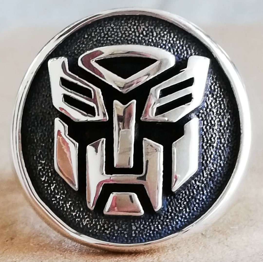Solid Sterling Silver 925 Transformers Autobot Optimus Prime Handmade ...