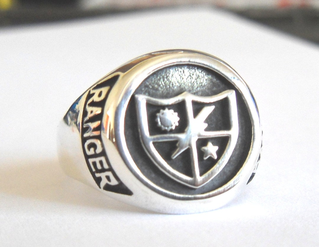 Sterling Silver 925 US Army 75th Ranger Regiment Handmade Ring - Etsy