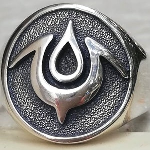 Solid Sterling Silver 925 Fire Emblem Mark of the Exalt Handmade 3D ...