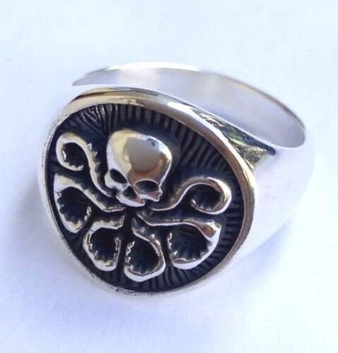 Solid Sterling Silver 925 Hydra Greek Mythology Handmade 3D - Etsy