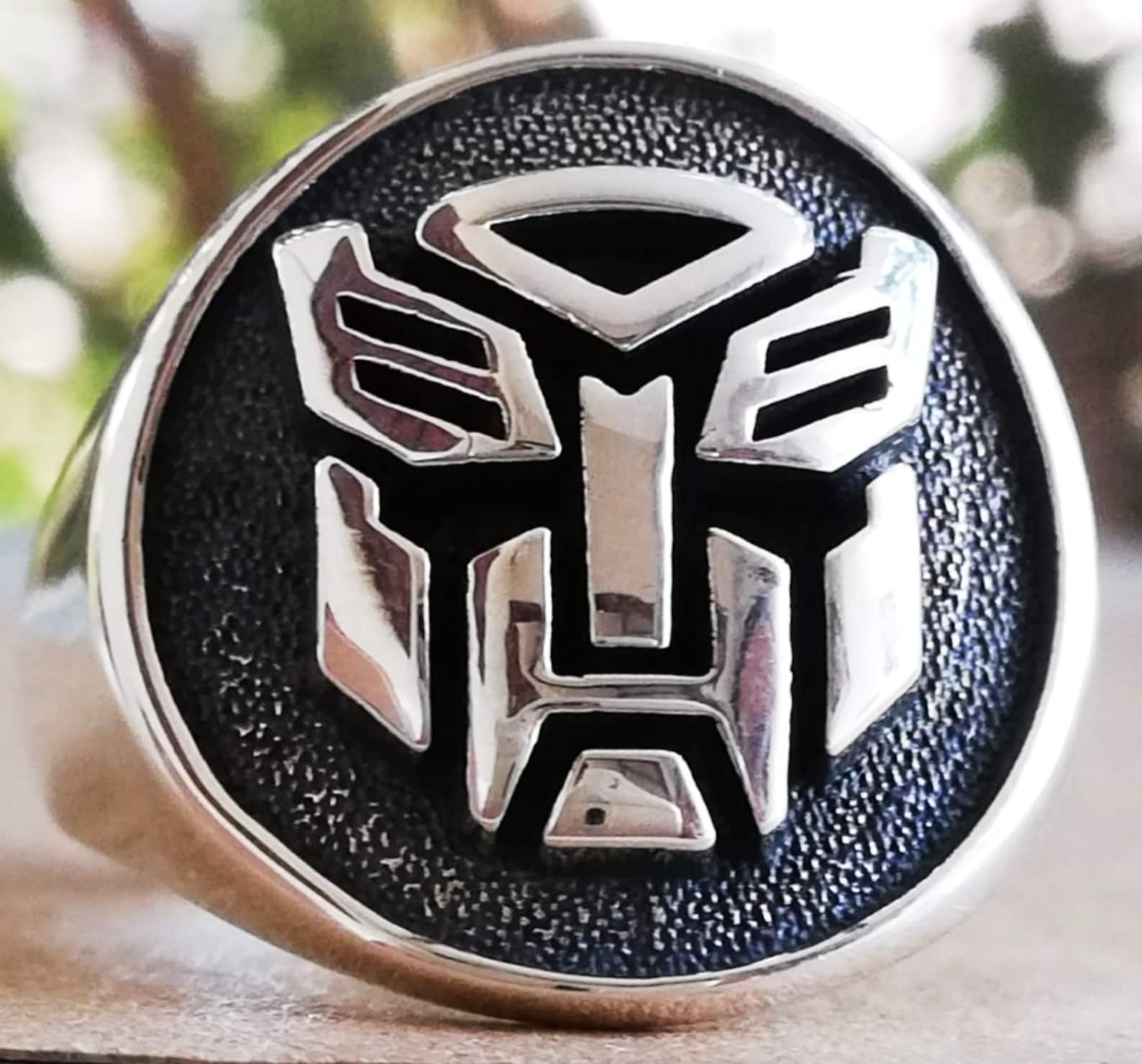 Solid Sterling Silver 925 Transformers Autobot Optimus Prime Handmade ...