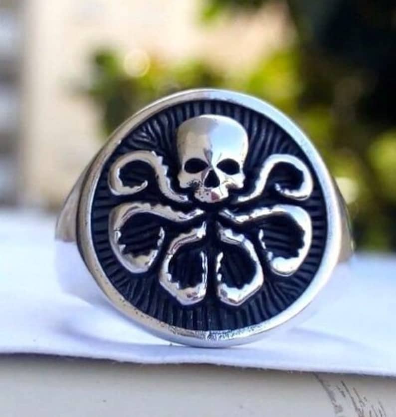 Solid Sterling Silver 925 Hydra Greek Mythology Handmade 3D - Etsy