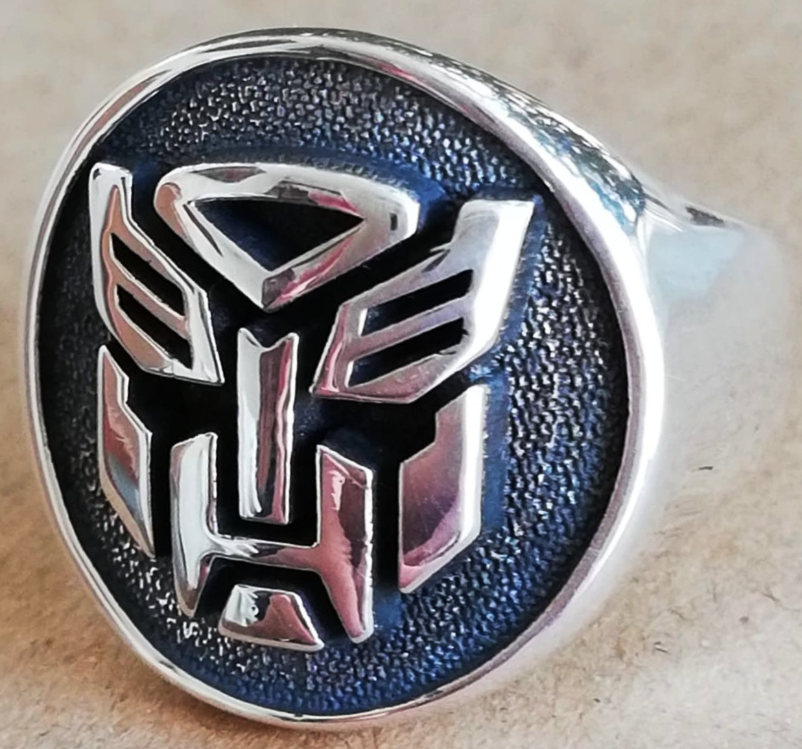 Solid Sterling Silver 925 Transformers Autobot Optimus Prime Handmade ...