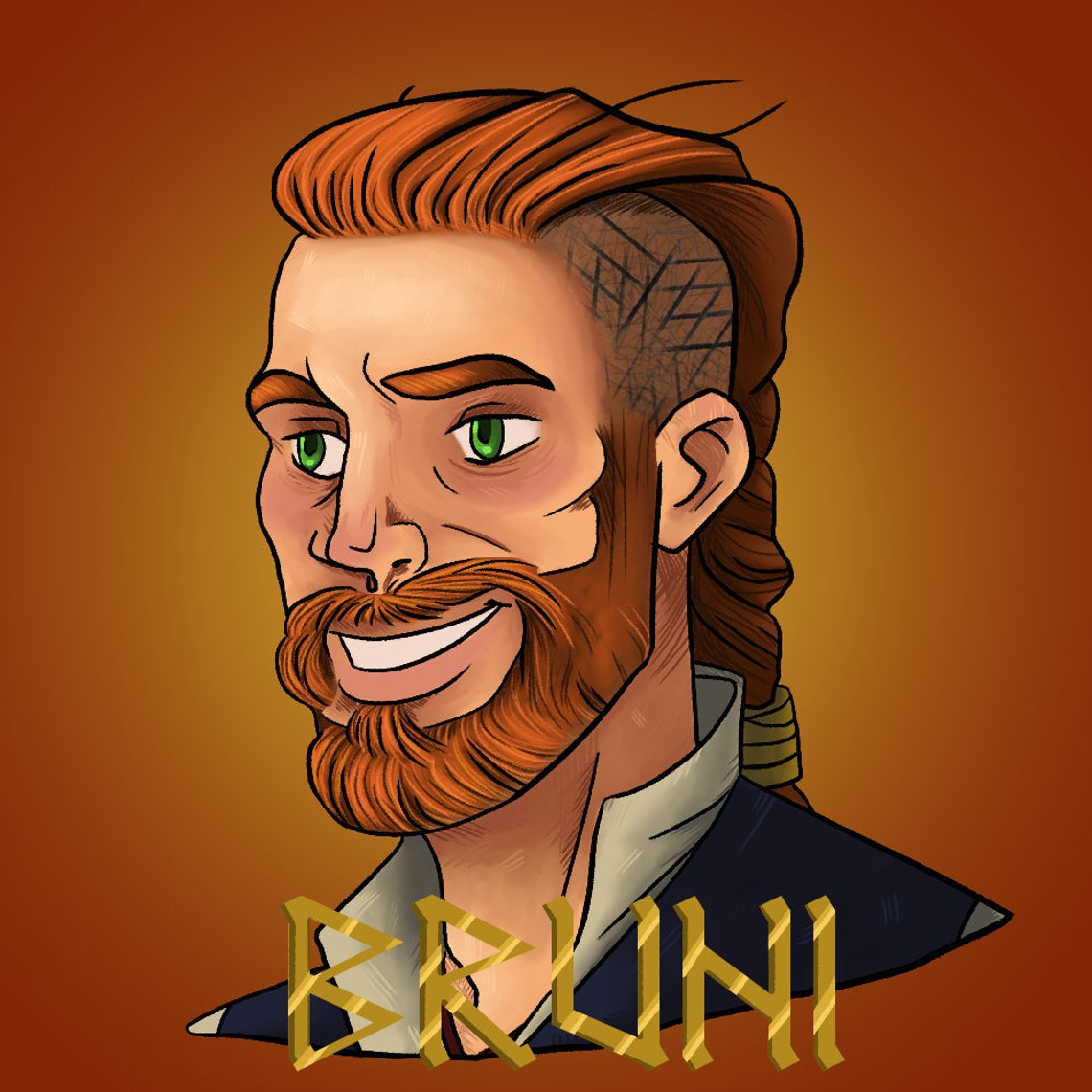 D&D Character Head-shot Commission/custom Character Art - Etsy