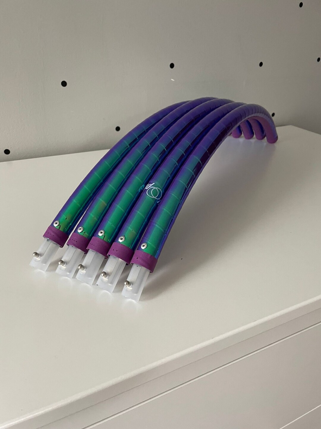 Electric Purple 5 Sectional Travel Hula Hoop HDPE or POLYPRO - Etsy