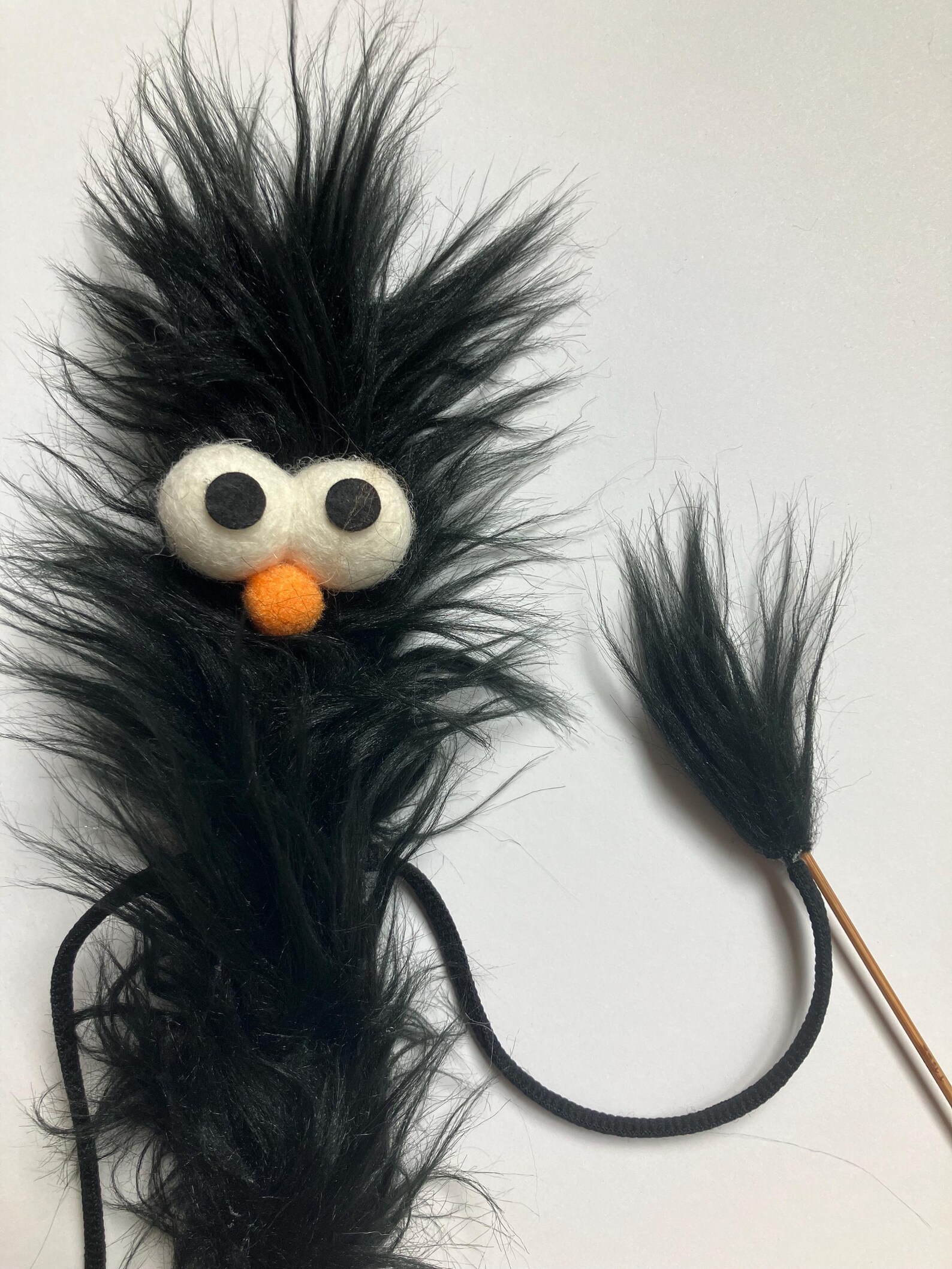 Fuzzy Lolli Pop Puppet With Character Card - Etsy