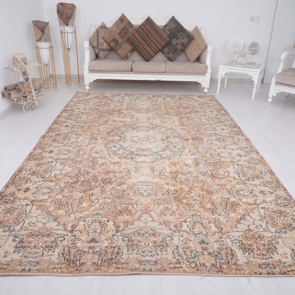 Large Vintage Rug - Etsy