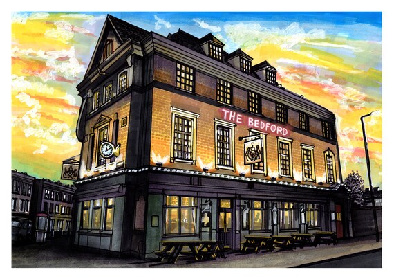The Bedford Pub Balham South London - Etsy