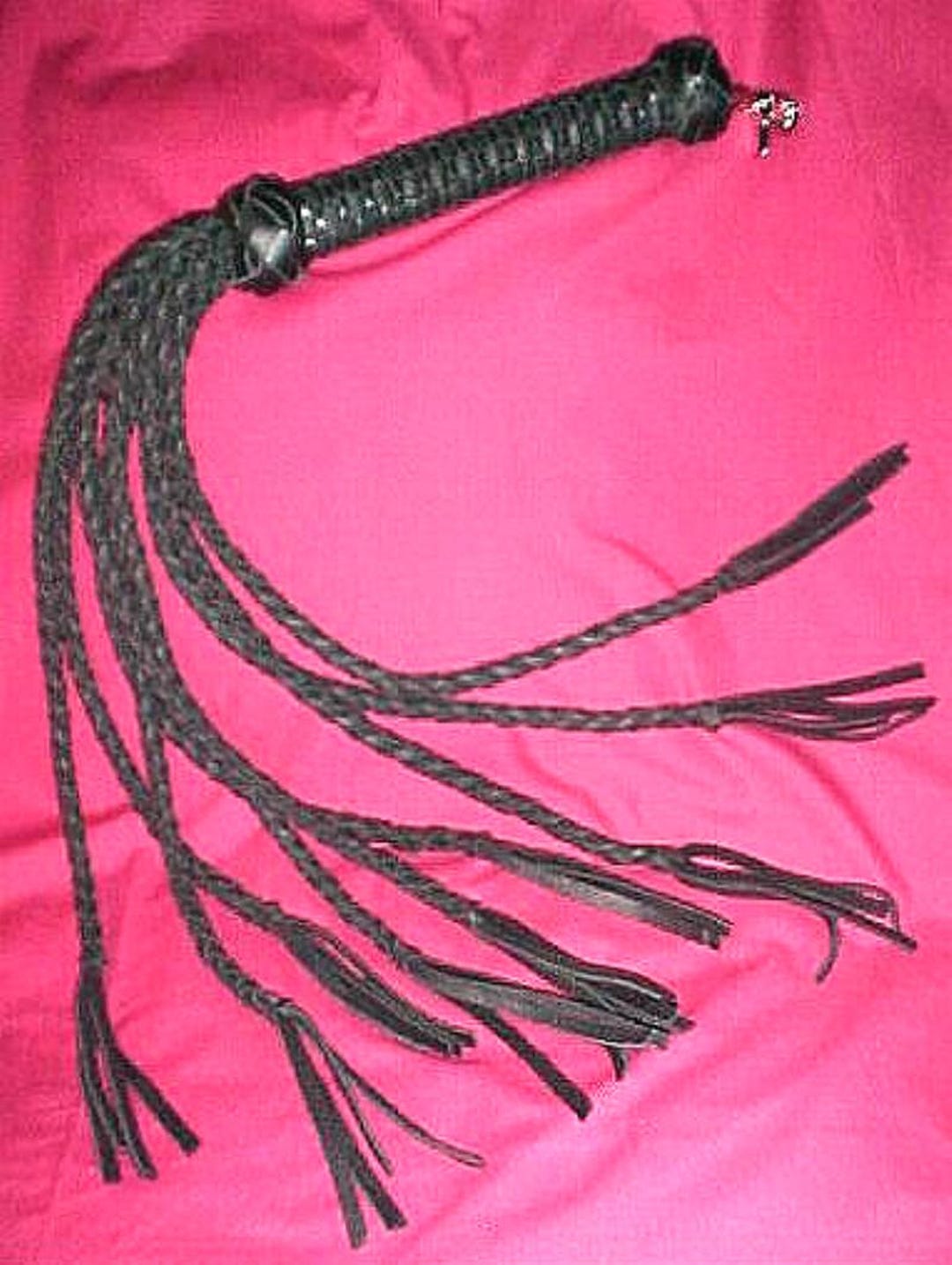 Leather Passions Round Braid 9 Tail Flogger/cat - Etsy