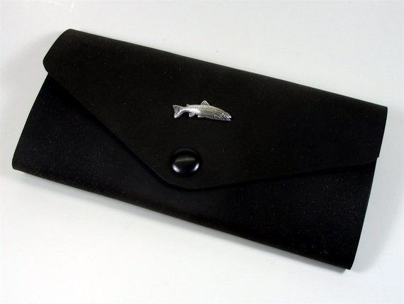 Leather Fly Wallet - Etsy