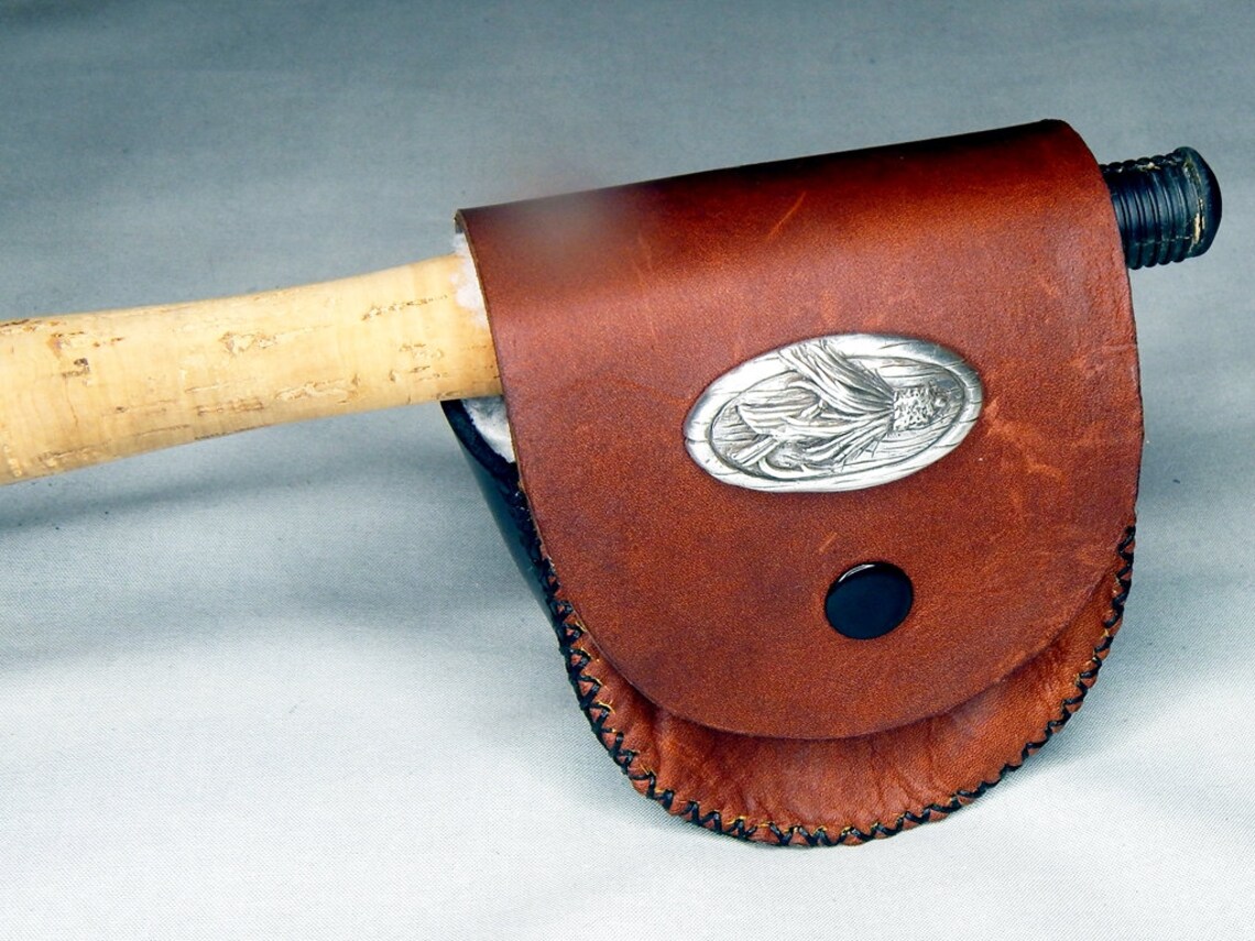 Leather Fly Reel Case - Etsy