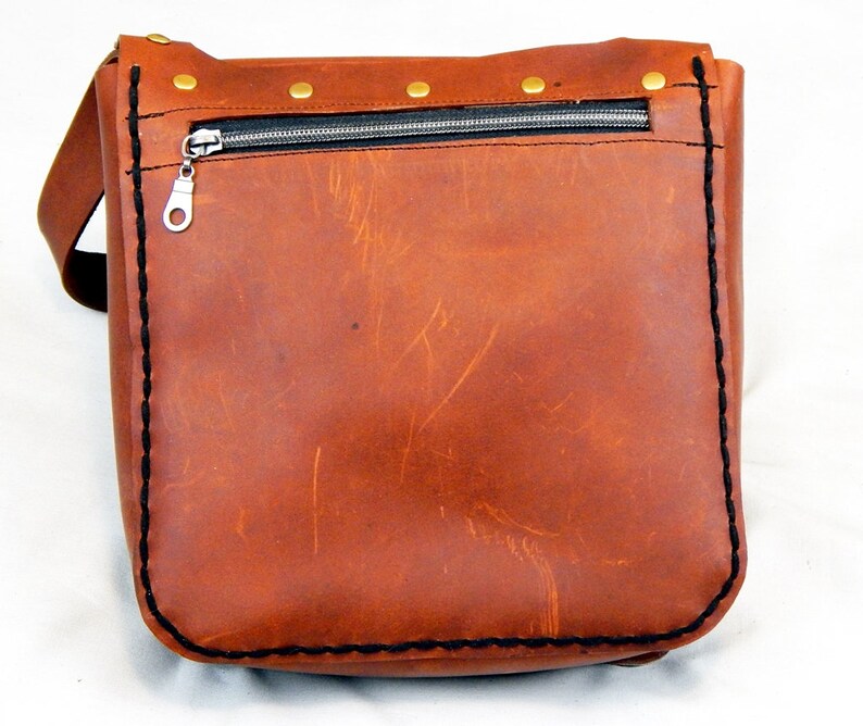Oil Tanned Leather Conductor Bag - Etsy