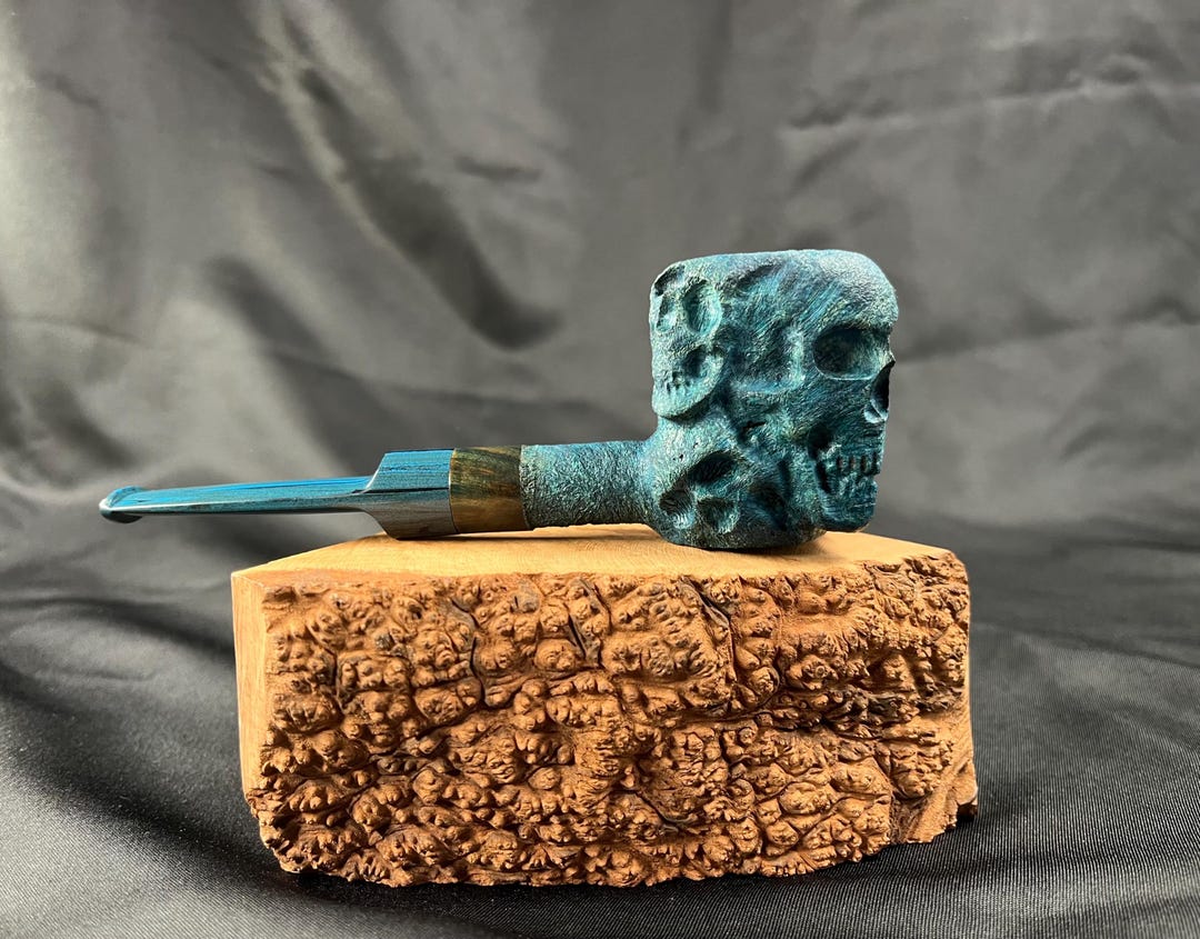 Briar Tobacco Pipe the Graveyard Halloween Pipe - Etsy