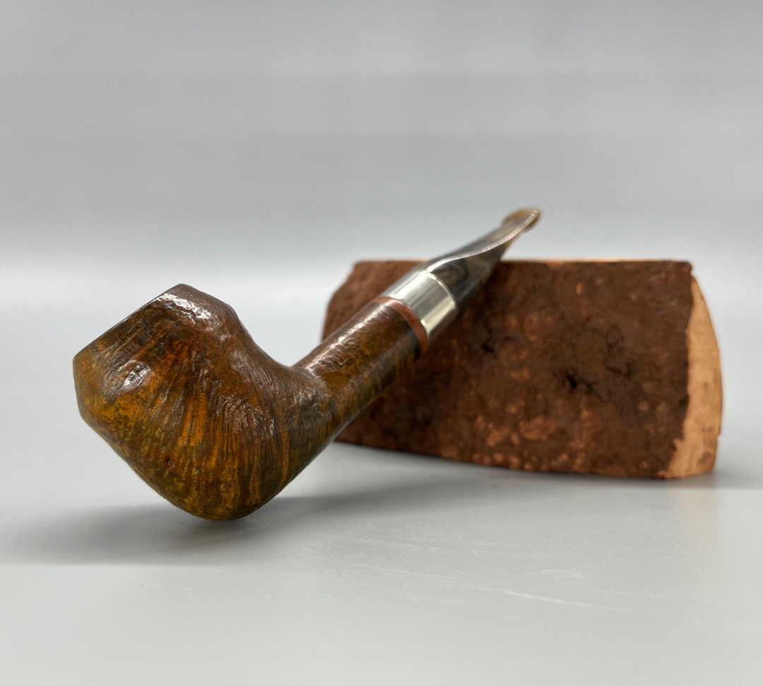 Briar Tobacco Pipe sand Blasted Rhodesian - Etsy
