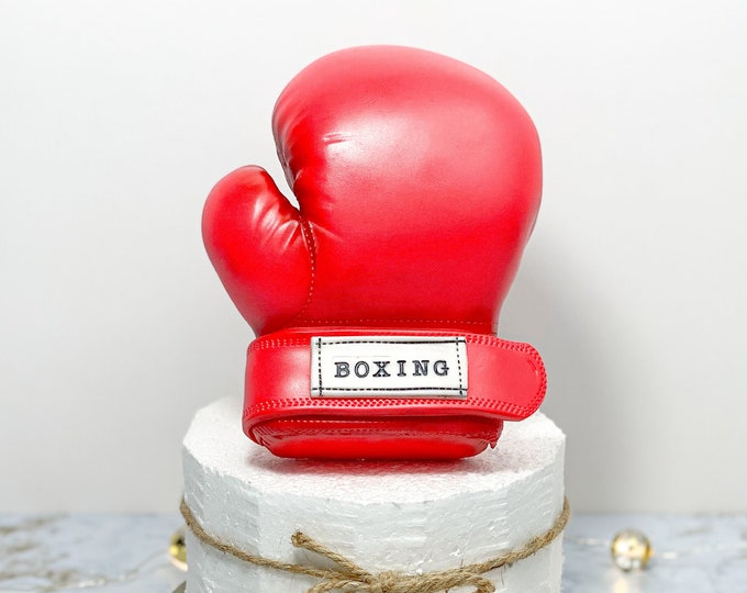 Boxing Glove Cake Topper, Boxer Cake Topper, Fighter Cake Topper ...