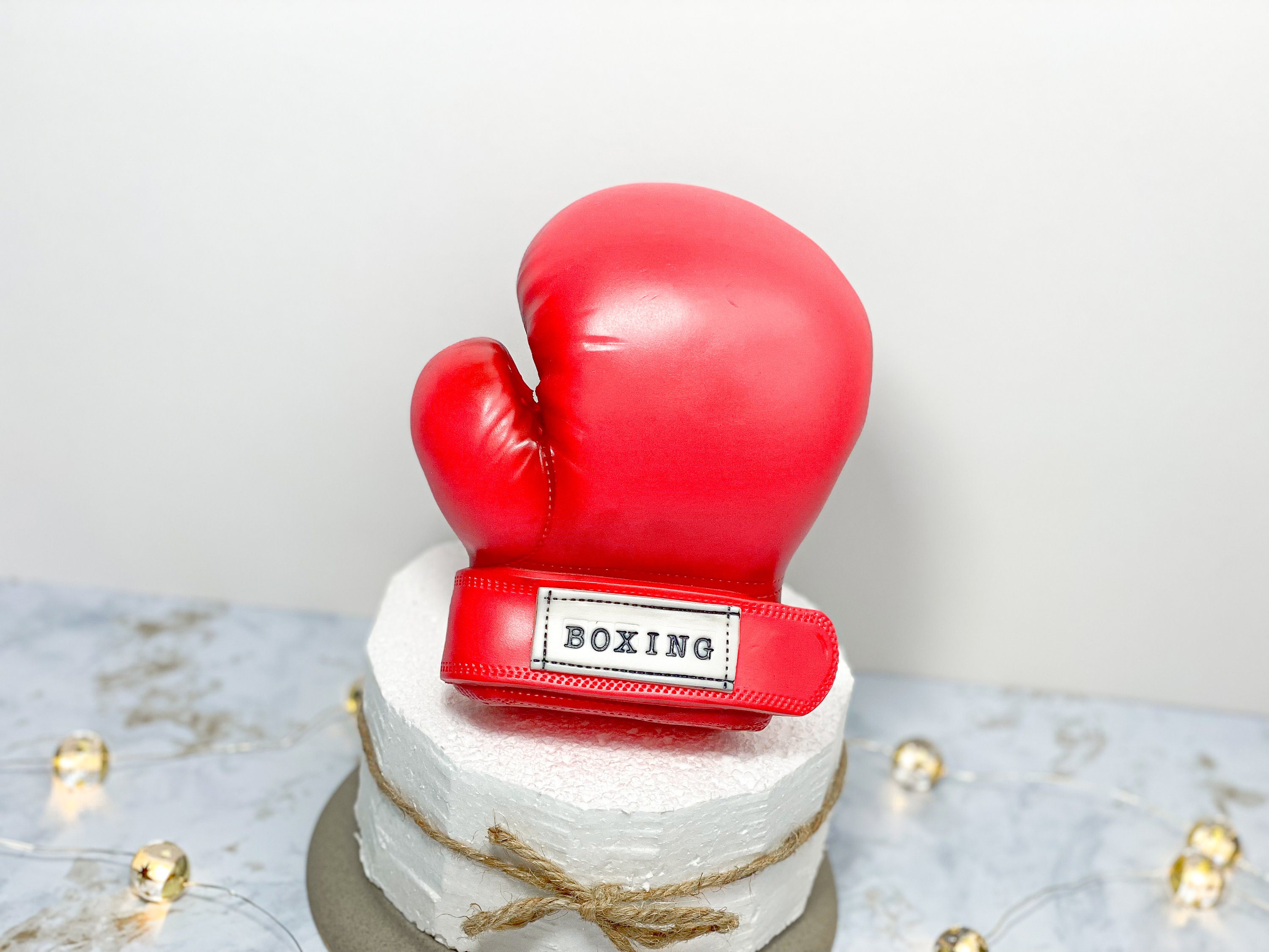 Boxing Glove Cake Topper Boxer Cake Topper Fighter Cake - Etsy