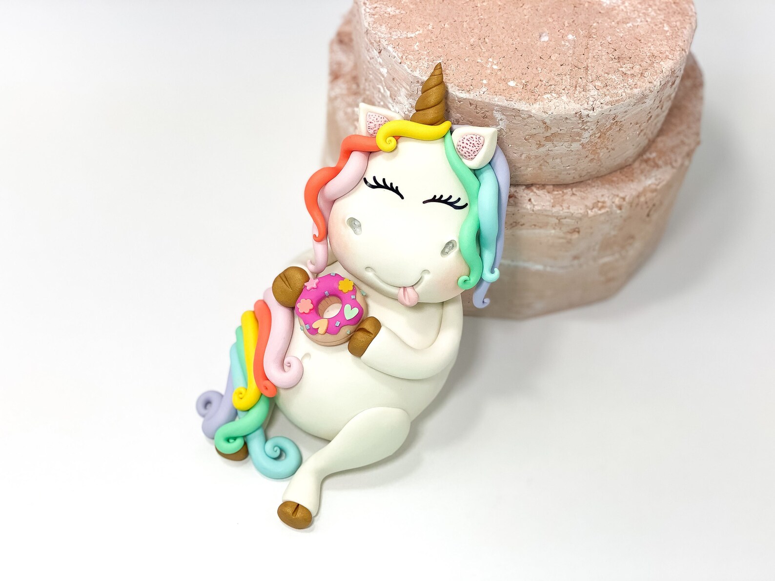 Fat Unicorn Cake Topper Unicorn Cake Topper Chubby Unicorn - Etsy
