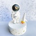 Astronaut Cake Topper Space Cake Topper Space Explorer Cake - Etsy
