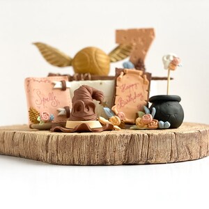 Wizard Cake Topper, Witch Cake Topper, Magic Cake Topper, Halloween ...