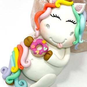 Fat Unicorn Cake Topper Unicorn Cake Topper Chubby Unicorn - Etsy