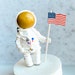 Astronaut Cake Topper Space Cake Topper Space Explorer Cake - Etsy