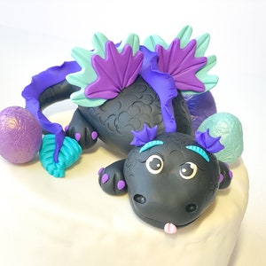 Dragon Cake Topper, Fat Dragon Cake Topper, Dragon Cake, Dragon Party ...