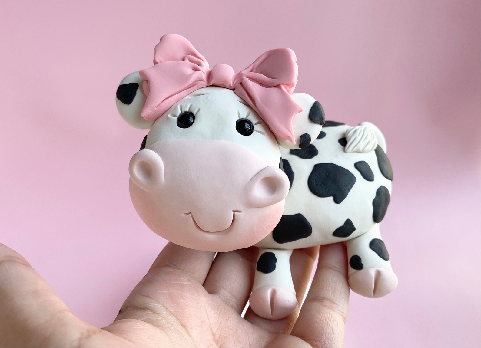 Cow Cake Topper Farm Cake Topper Farm Animals Cake Topper | Etsy