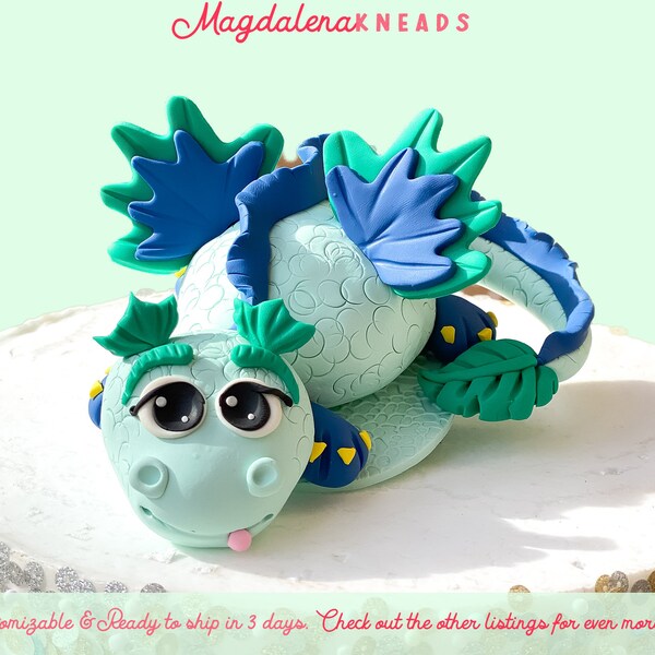 Dragon Cake Topper - Etsy