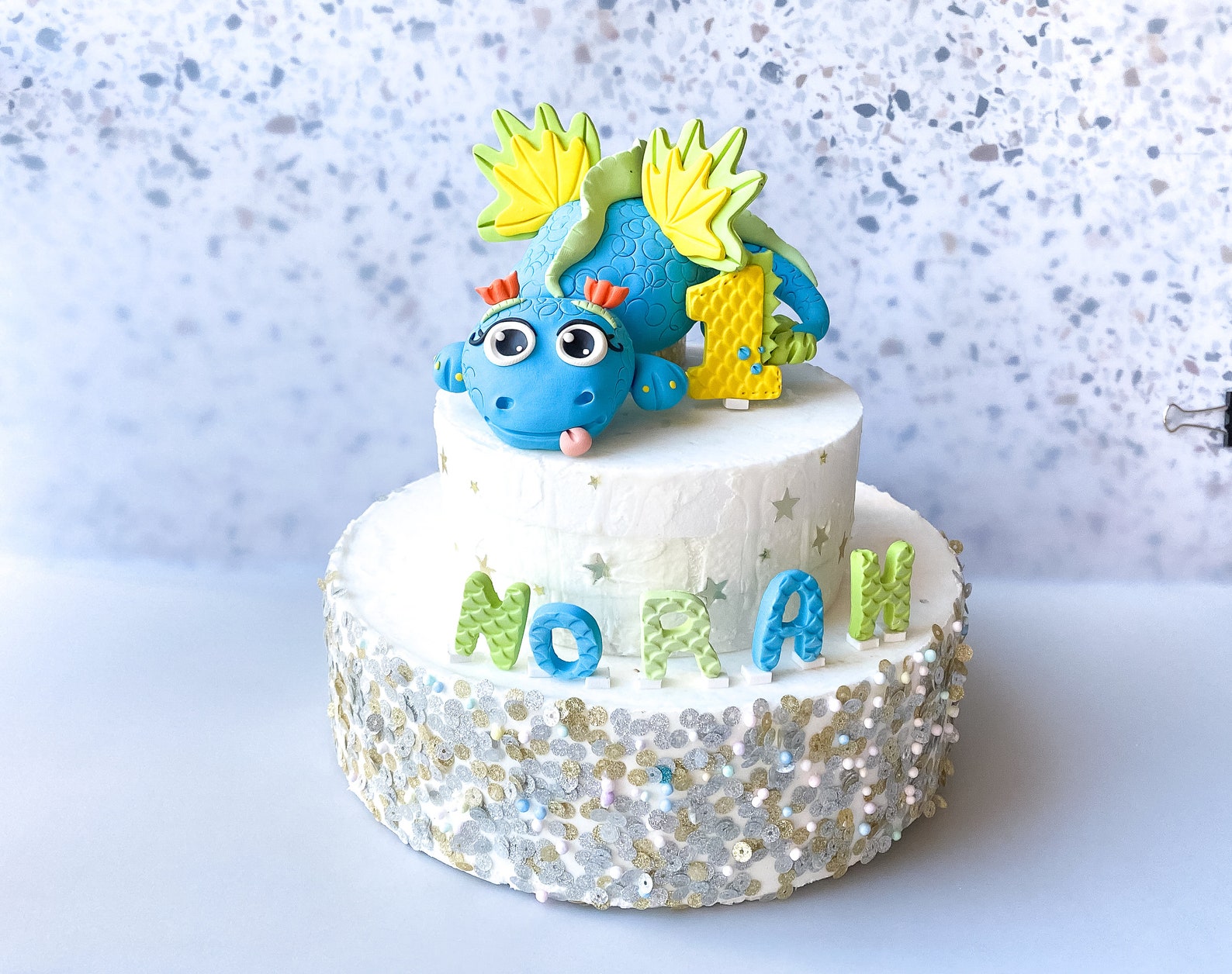 Dragon Cake Topper Dragon Eggs Cake Topper Keepsake Custom - Etsy
