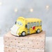 School Bus Cake Topper, School Bus Cake, Traffic Cone Cake Topper, Bus ...