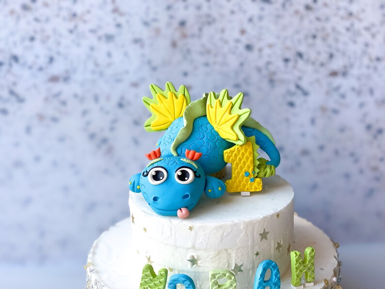 Dragon Cake Topper Dragon Eggs Cake Topper Keepsake Custom - Etsy