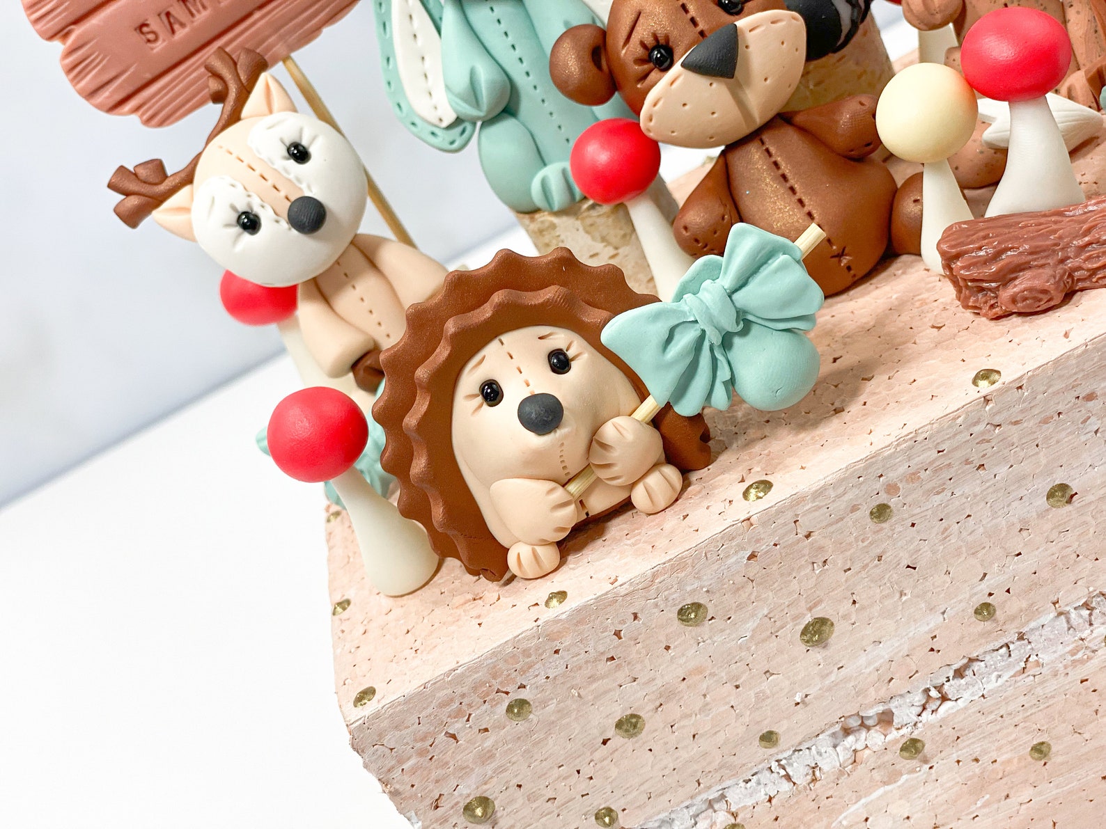 Forest Animals Cake Topper Woodland Cake Topper Woods Cake - Etsy