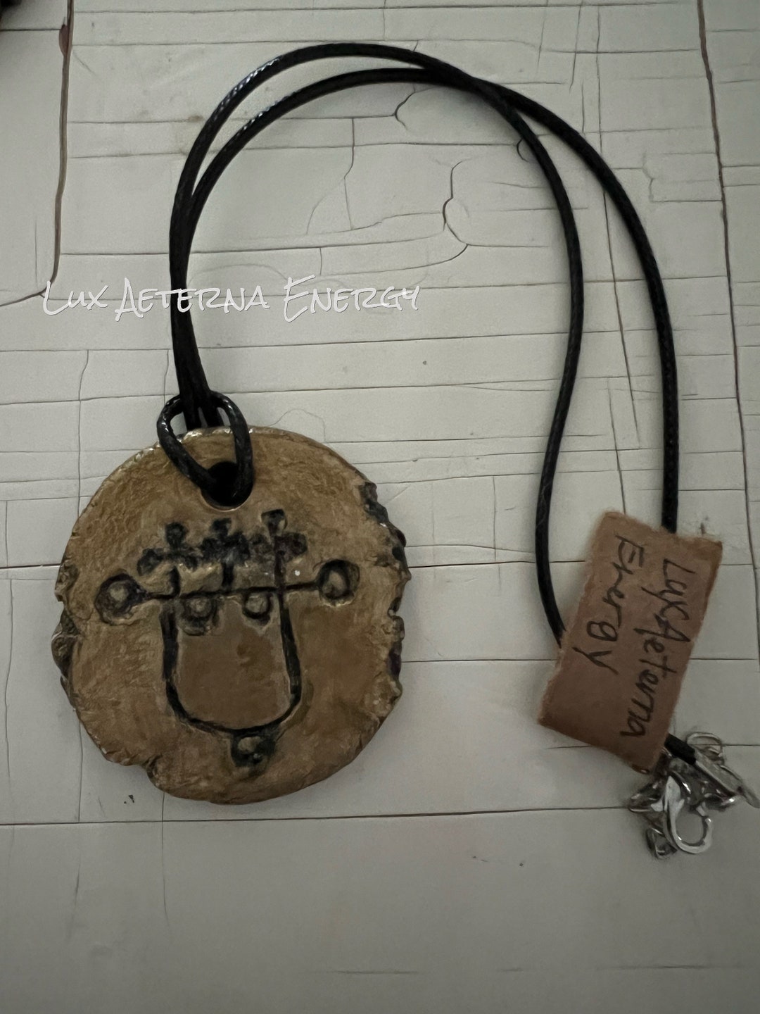 SITRI Clay Necklace Sigil Symbol - Etsy